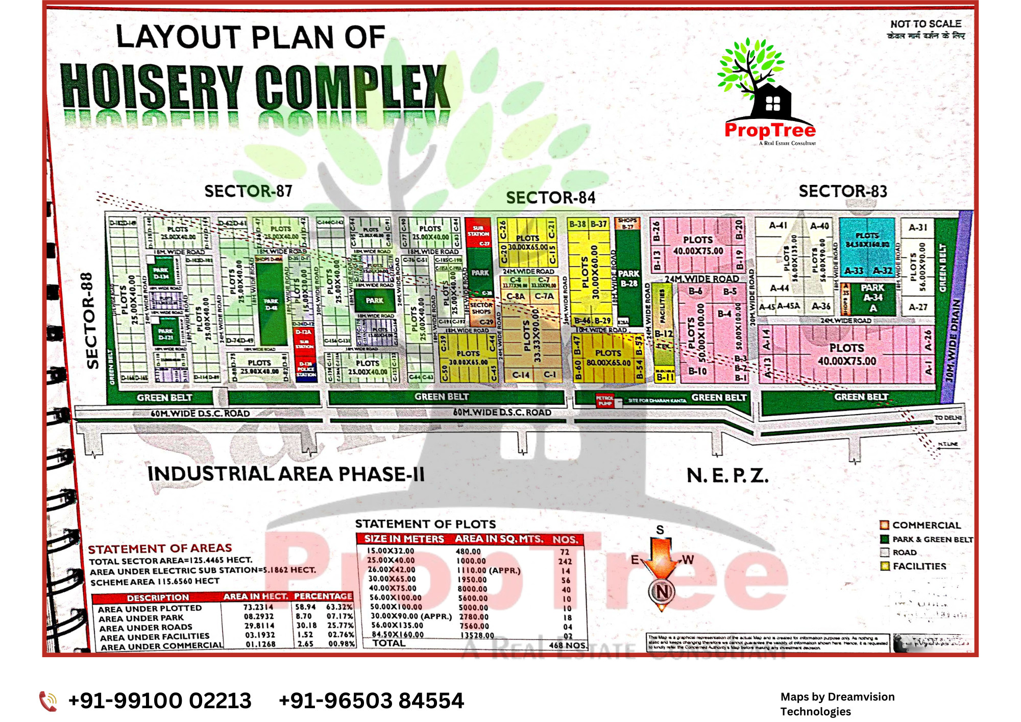 Layout Plan Of Hoisery Complex - Proptree
