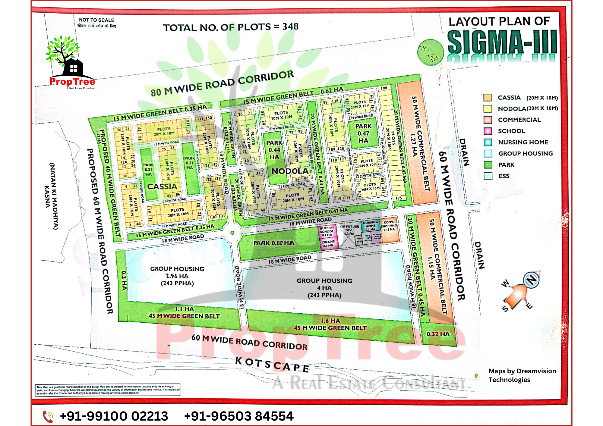 Layout Plan of Sigma-III - Proptree