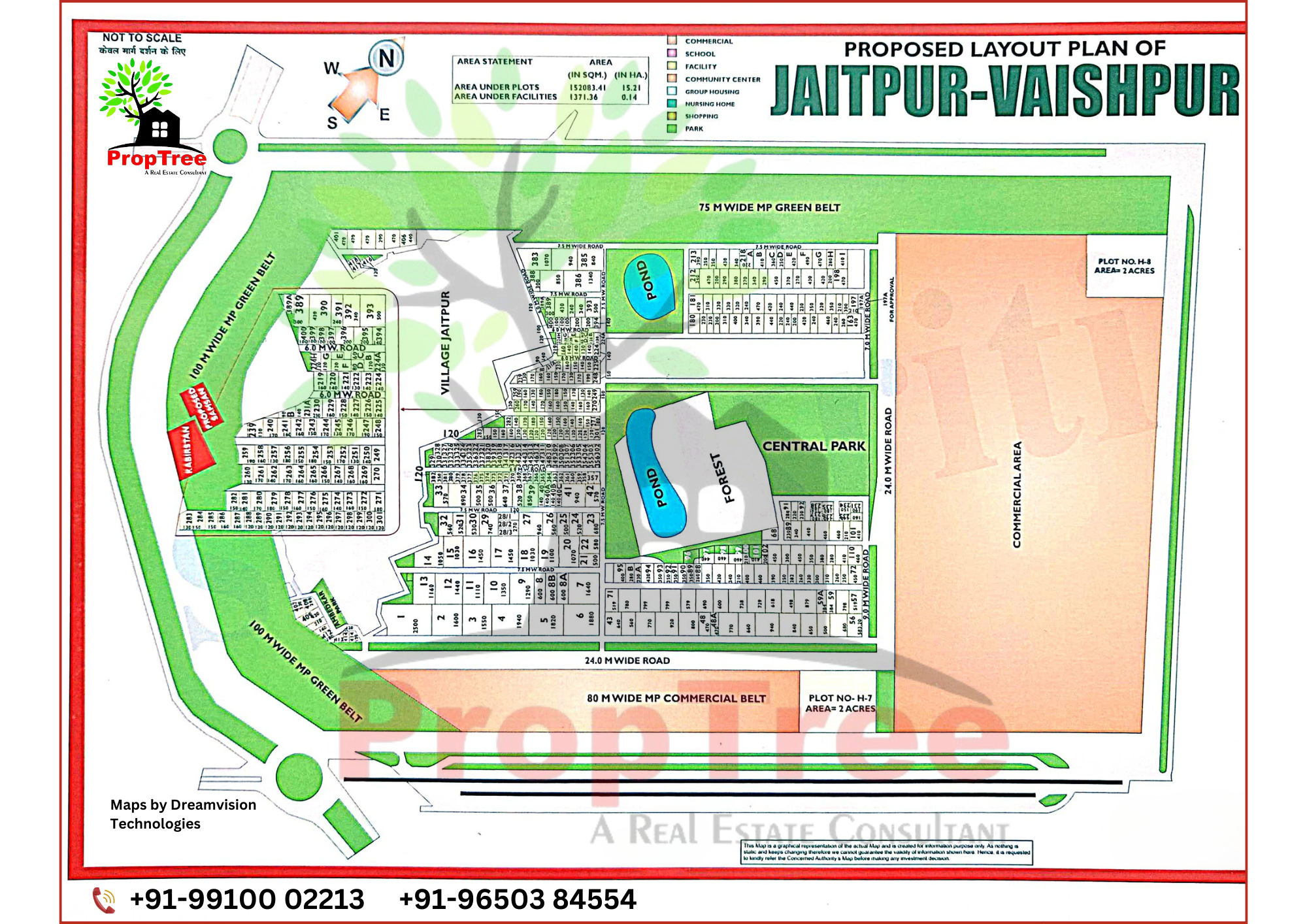 Proposed Layout Plan Of Jaitpur-Vaishpur - Proptree